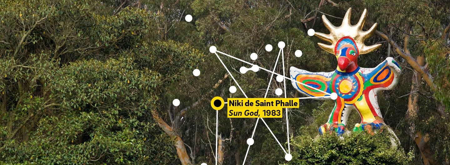 Niki de Saint Phalle - Sun God - Profile